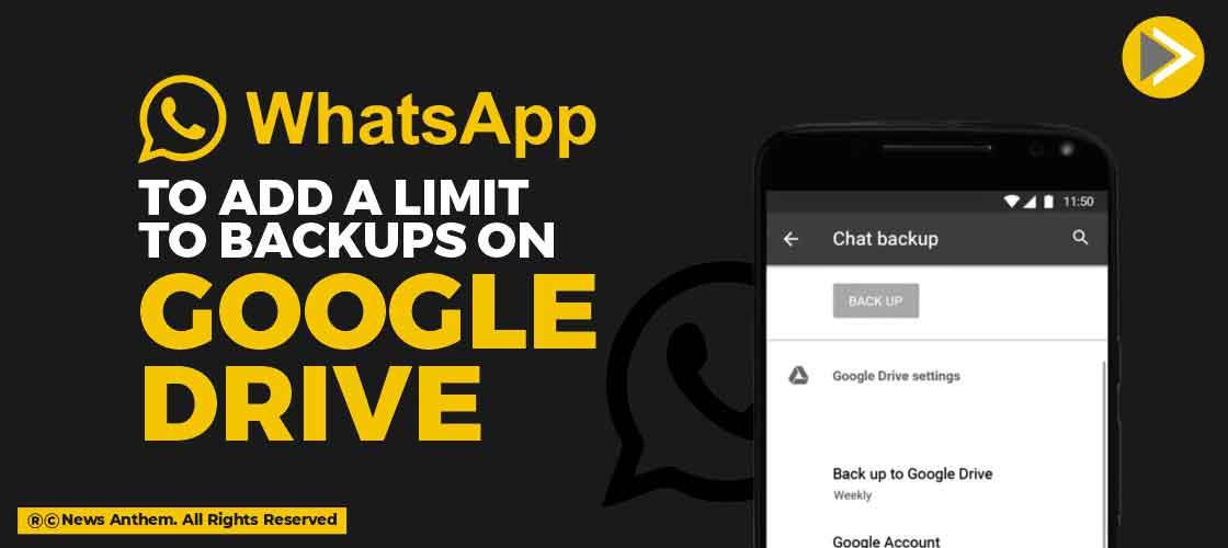 WhatsApp To Add A Limit To Backups On Google Drive