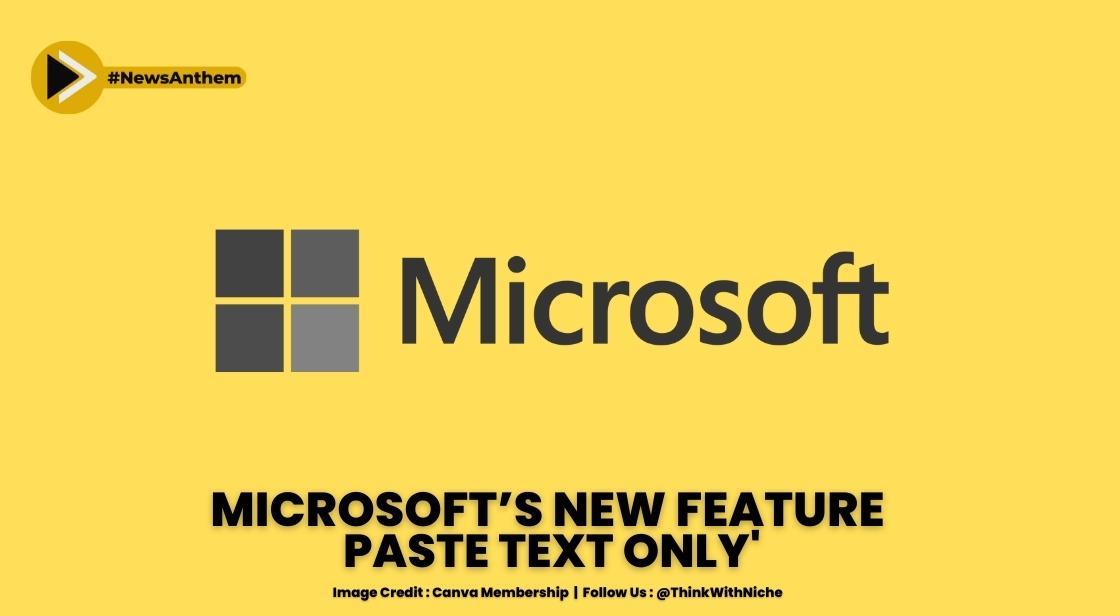 Paste Text Only Shortcut Added To Microsoft Word