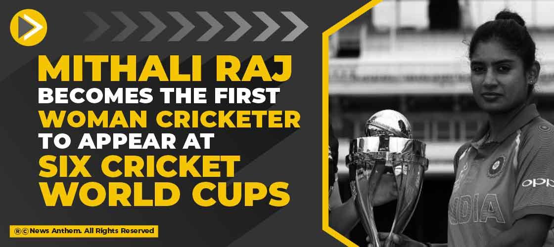 Mithali Raj becomes the first woman cricketer to appear at six Cricket ...